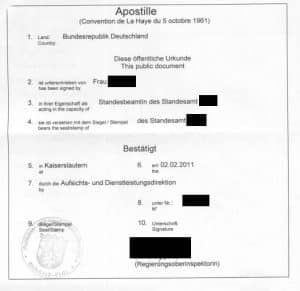 Apostille und Legalisation Service - Übersetzungsbüro, Übersetzung ...